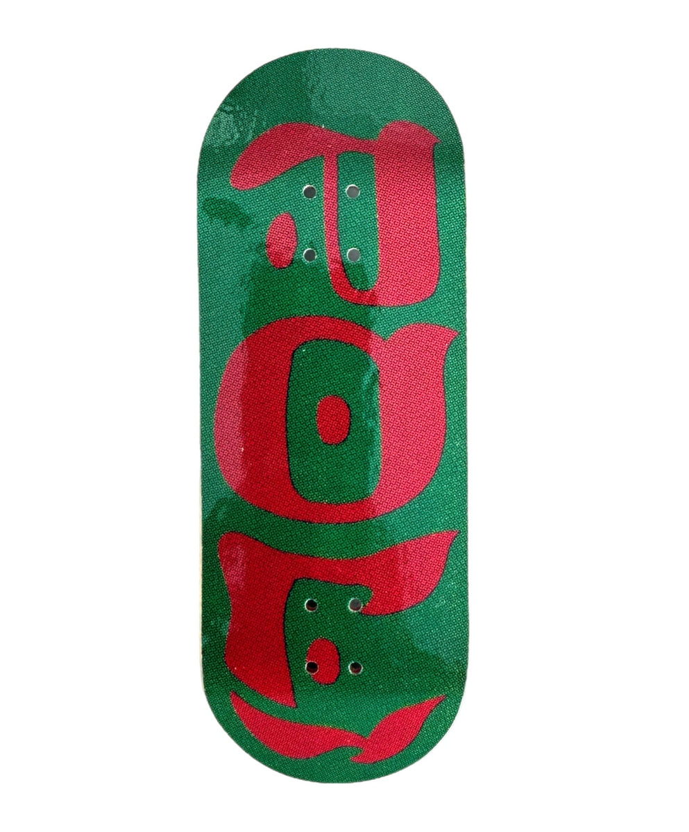 Poli - Logo Series 2 Green/Red – Abducted Fingerboards