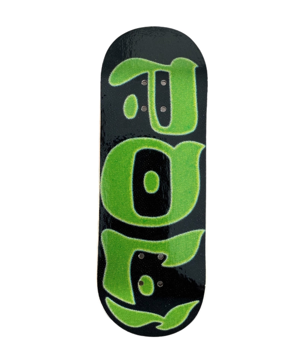 Poli - Logo Series 2 Black/Light Green – Abducted Fingerboards